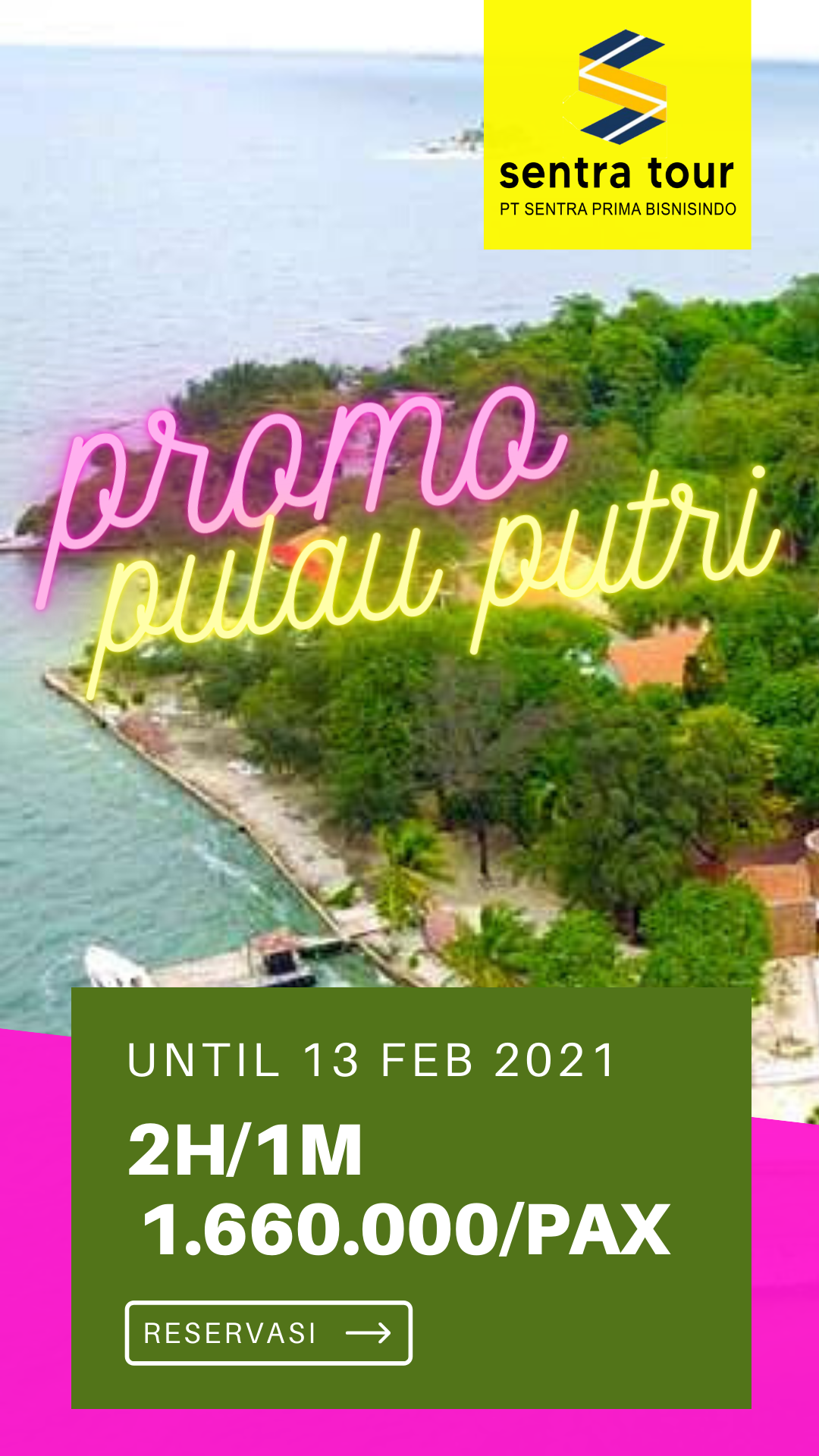 Paket Promo Wisata Murah PROMO - Pulau Seribu